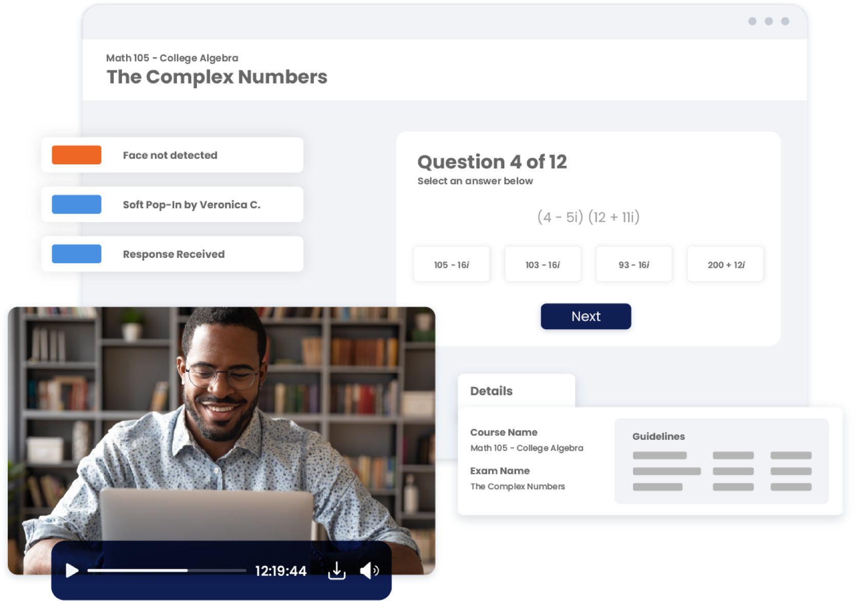 Remote Proctoring With Actionable Reporting Insights